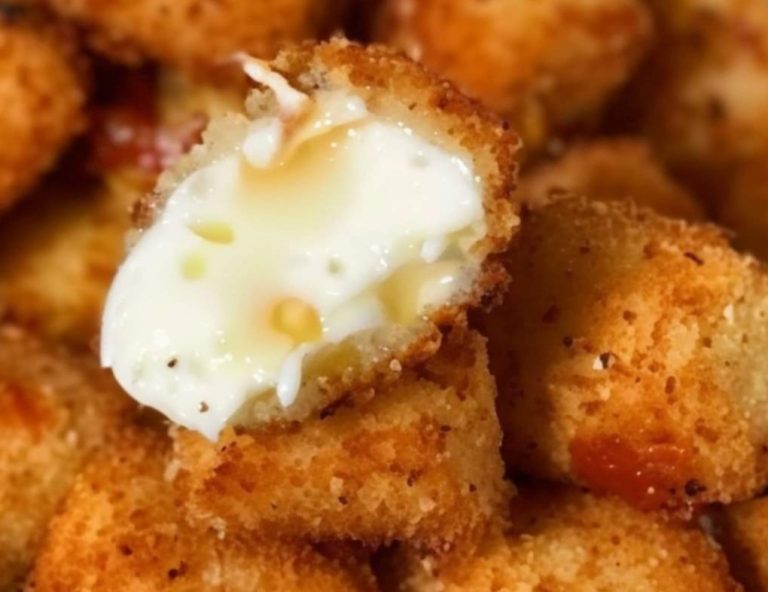 EASY FRIED CHEESE BITES – RECIPES