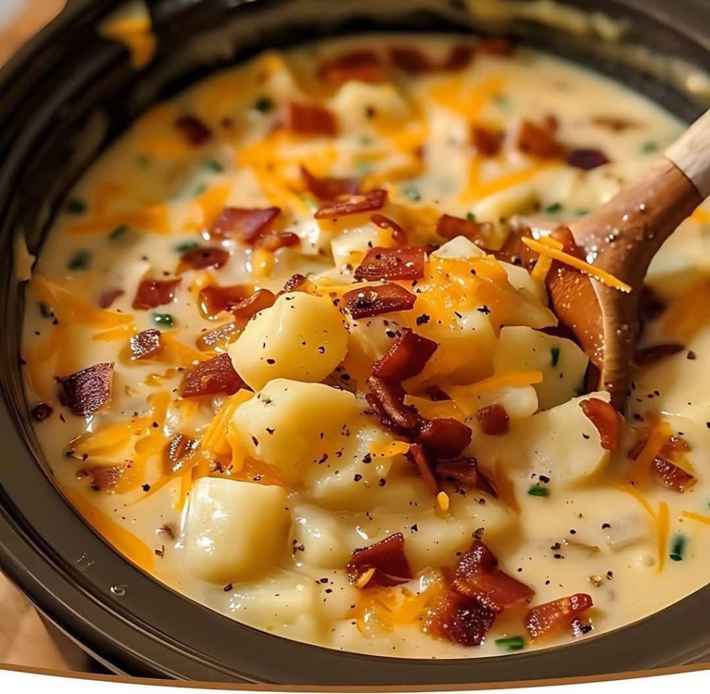 Crock Pot Crack Potato Soup – RECIPES